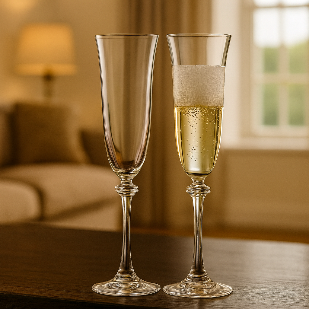 Galway Crystal Liberty Flute Pair - Engravable – Tierneys Gifts