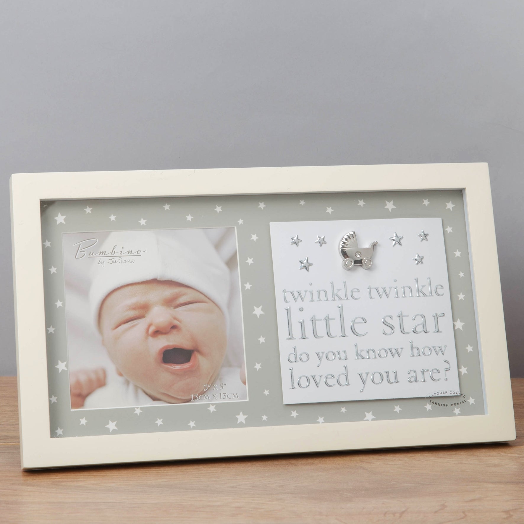Bambino Twinkle Twinkle 5"x5" Photo Frame – Tierneys Gifts
