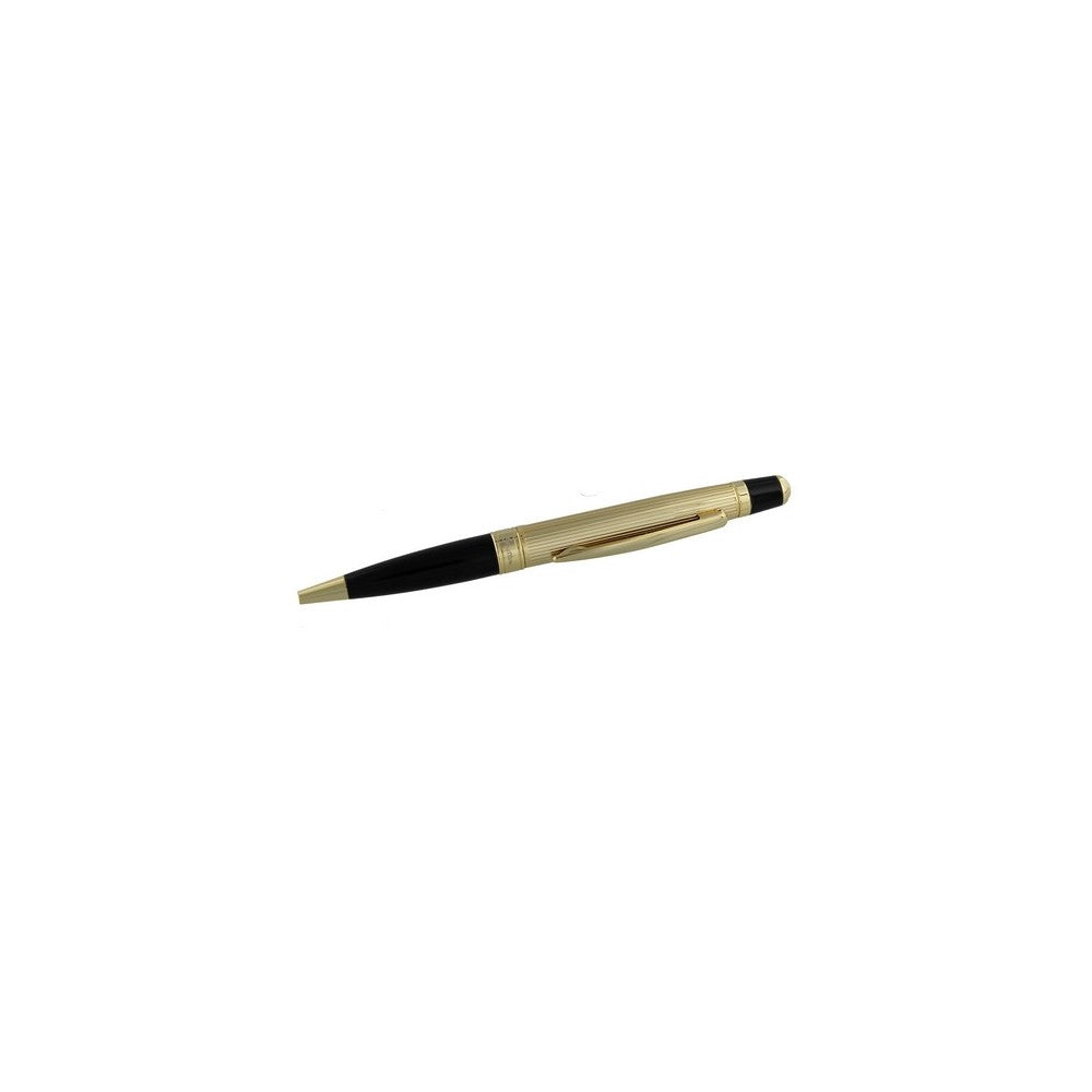 Stratton Biro Pen - Black & Gold – Tierneys Gifts