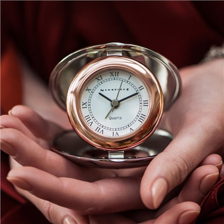 Newbridge Silver Fold up Travel Clock – Tierneys Gifts